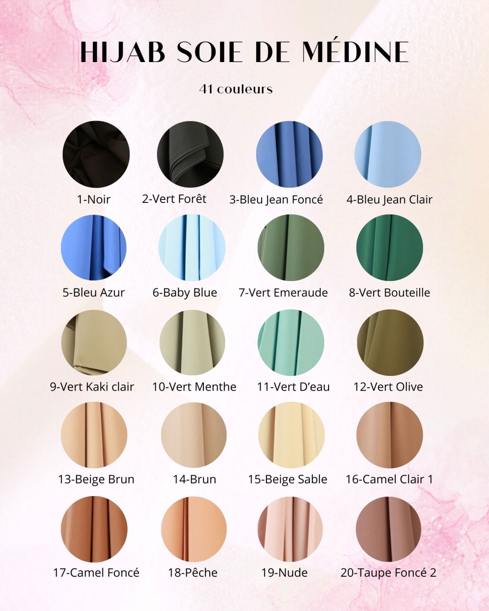 SuperBox - 8 Medina Silk Hijab and 4 Jazz Hijab