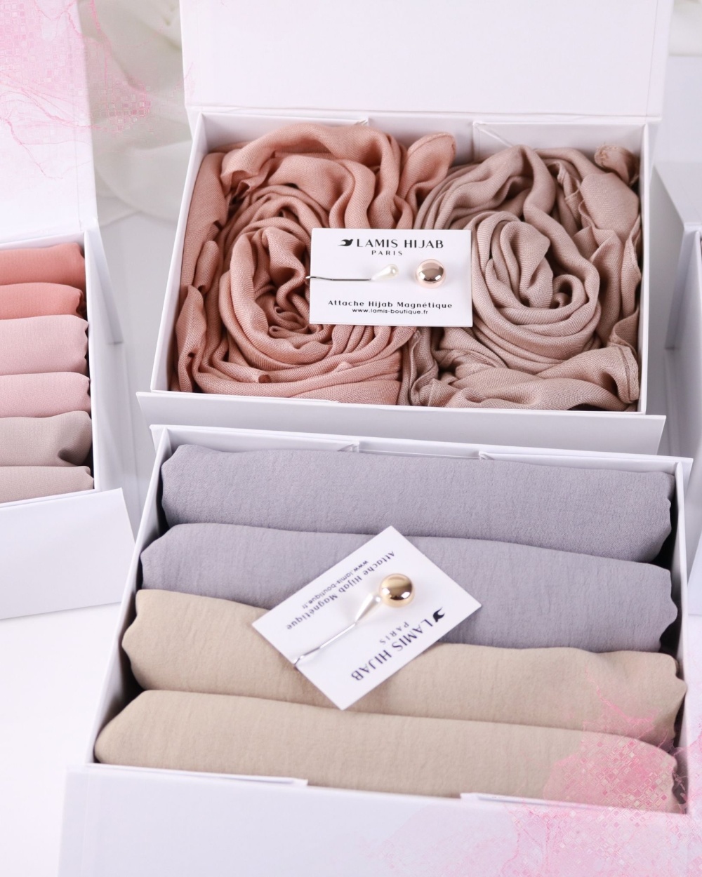 L'OR'MIS BOX hijab en CRAFT