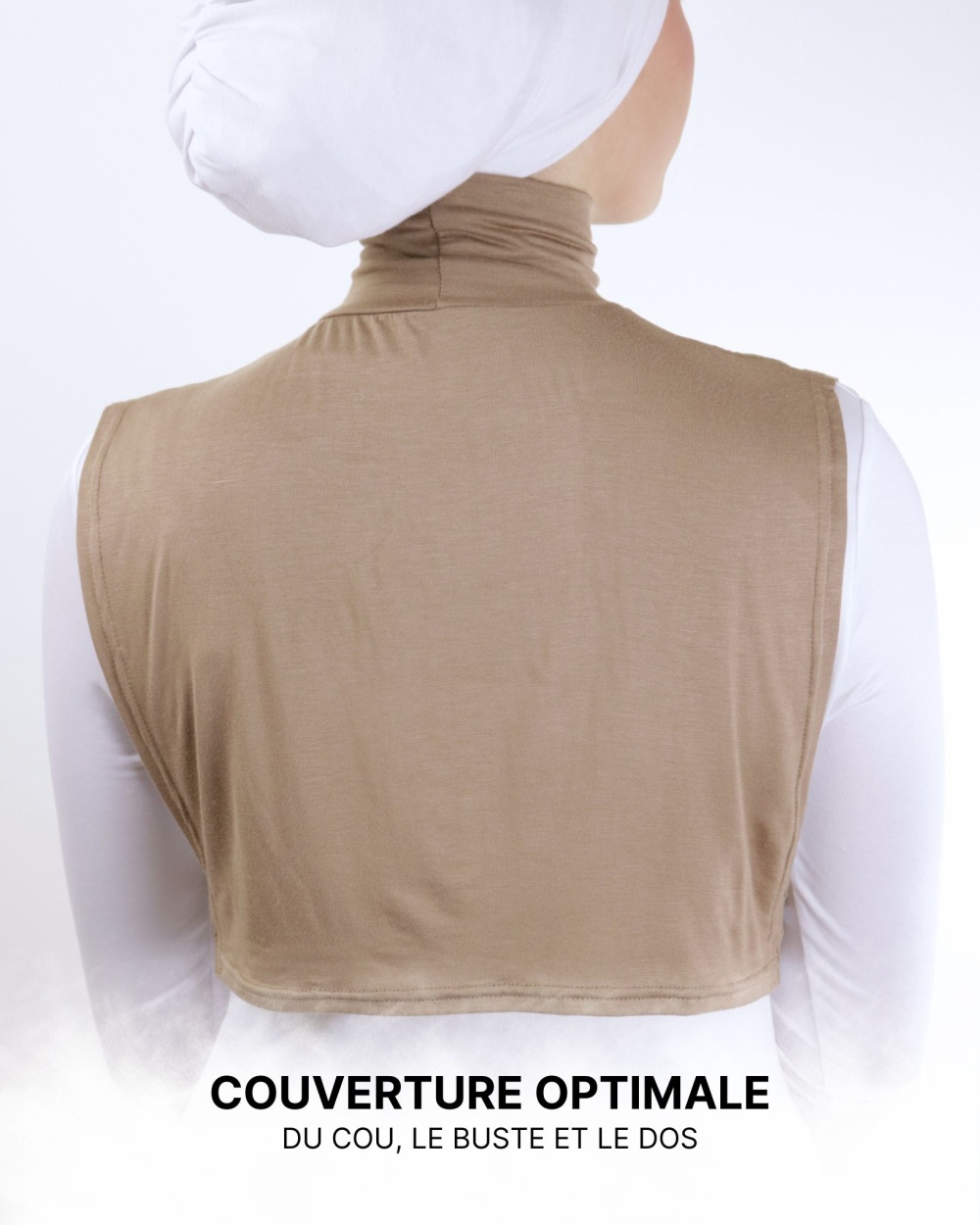 Faux Col Premium en fibres de bambou - LAMISHIJAB® Création