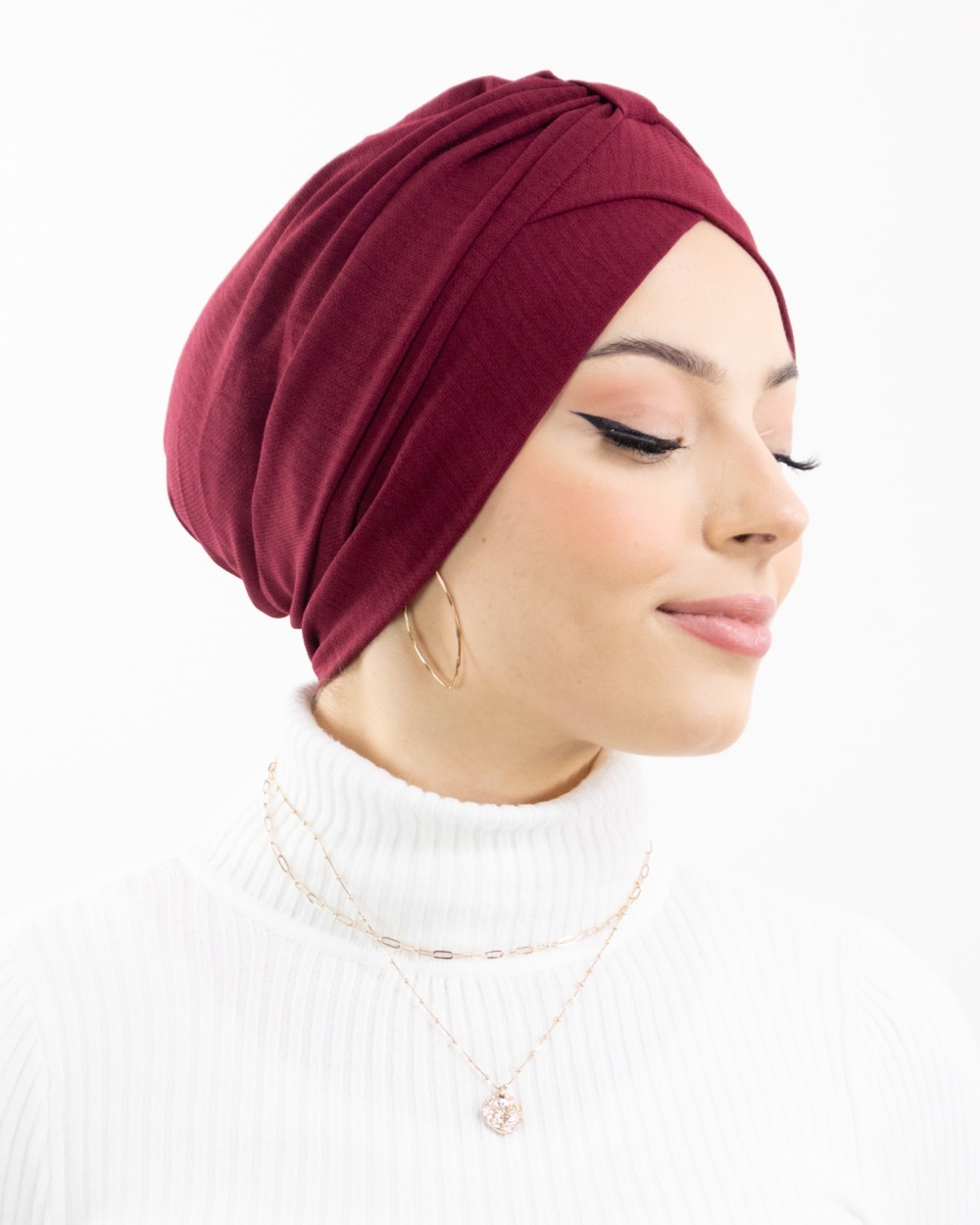 Turban à enfiler en Jazz Leger