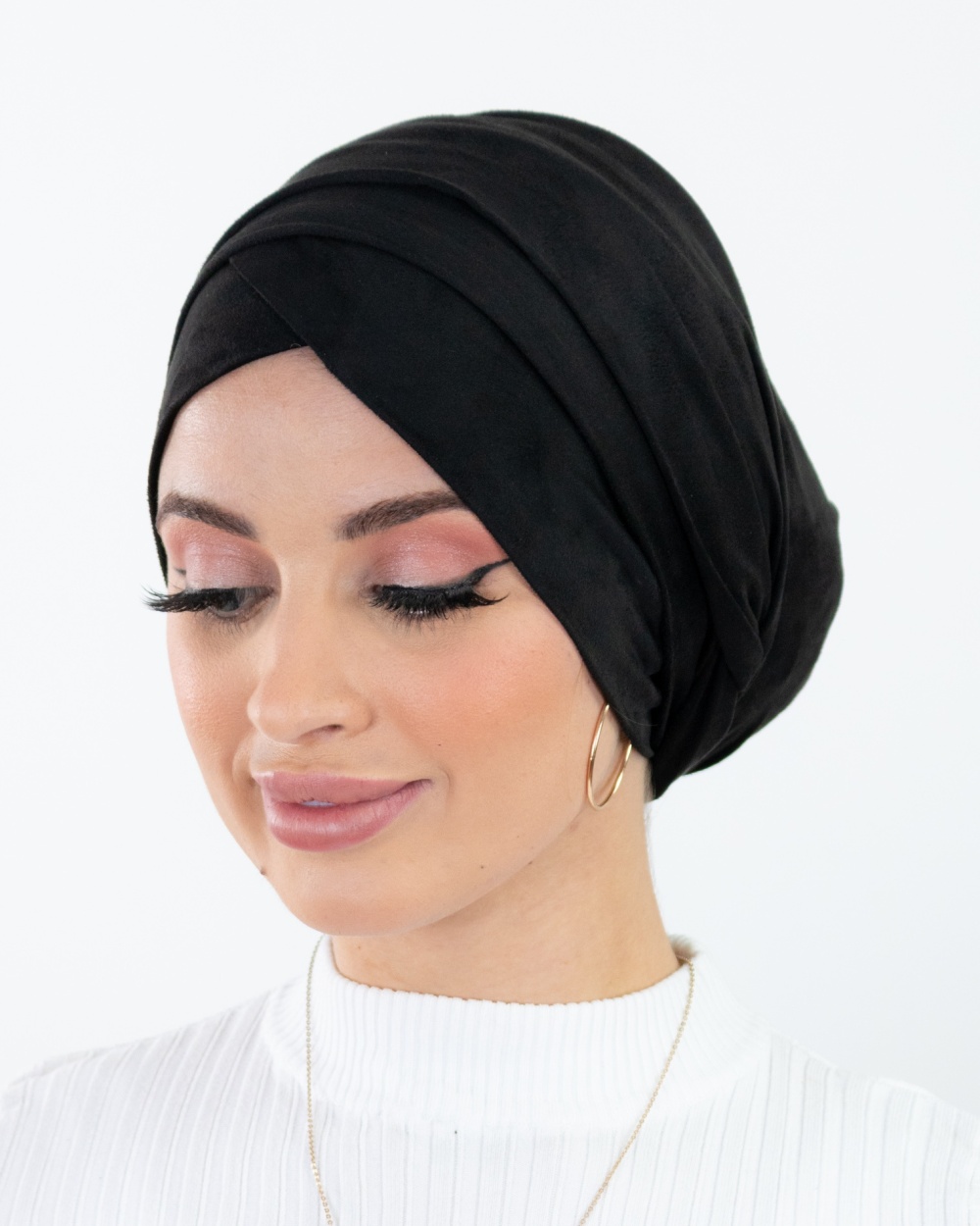 Turban à enfiler en Daim